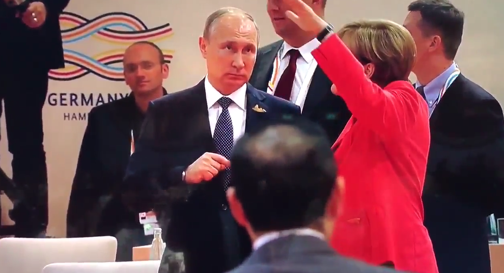 Please Enjoy Angela Merkel, Chancellor Of Sass, Rolling Her Eyes At ...