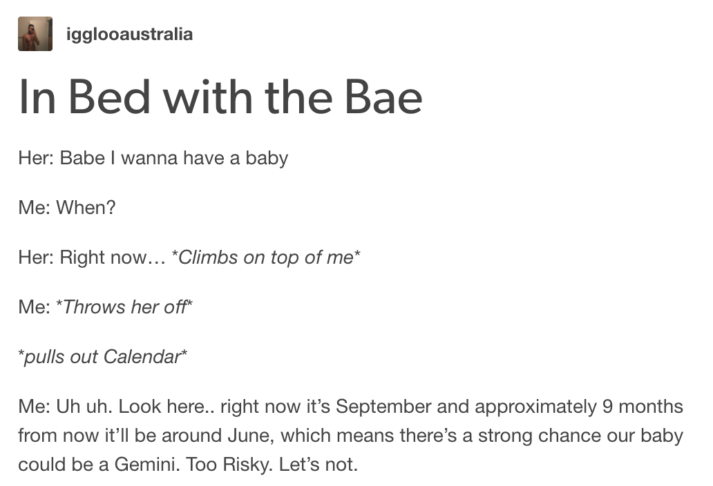 21 Tumblr Jokes You'll Only Get If You're Really Weirdly Into Astrology