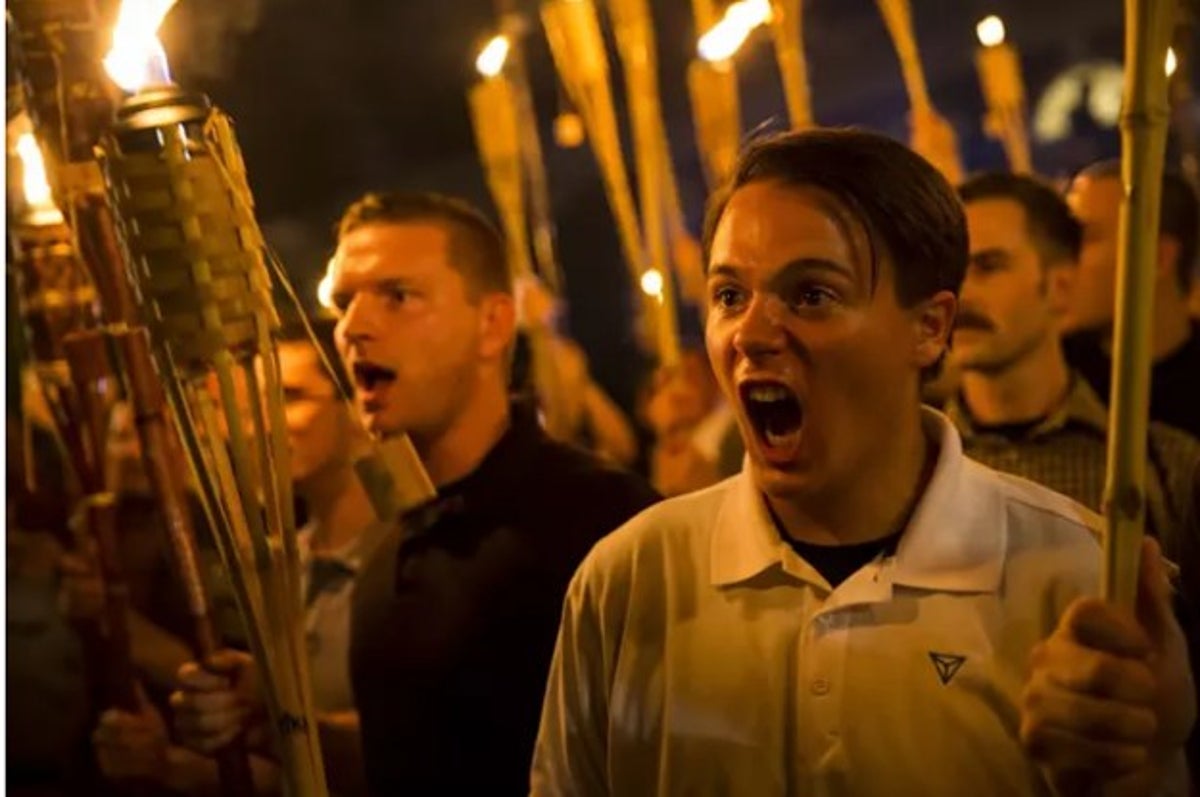 Trump Defended Torch-Wielding White Supremacists As Having Protested ...