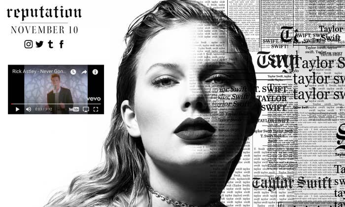 Someone Just Rickrolled The Shit Out Of Taylor Swift Fans And It's Low ...