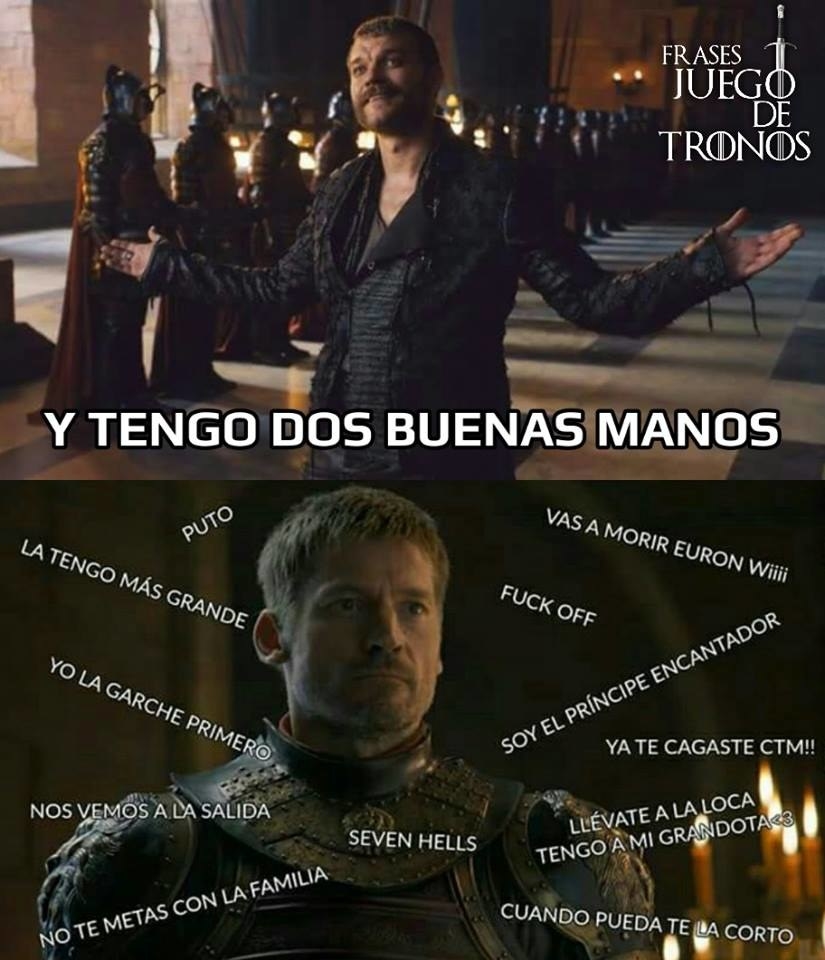 99 Memes de 'Game of Thrones' que necesitas ver y después mandarle a ...