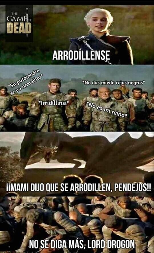 99 Memes de 'Game of Thrones' que necesitas ver y después mandarle a ...