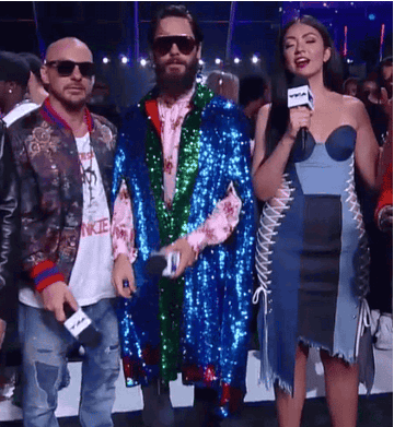 Jared Leto Wore A Cape To The VMA's Like Only He Could