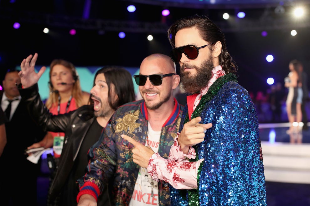 Jared Leto Wore A Cape To The VMA's Like Only He Could