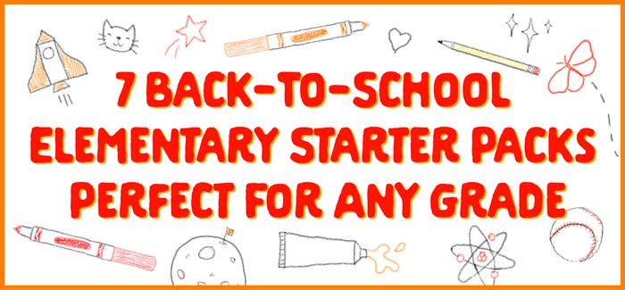 7 Back-To-School Elementary Starter Packs Perfect For Any Grade