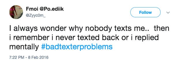 Literally Just 19 Tweets For People Who Are Bad At Texting