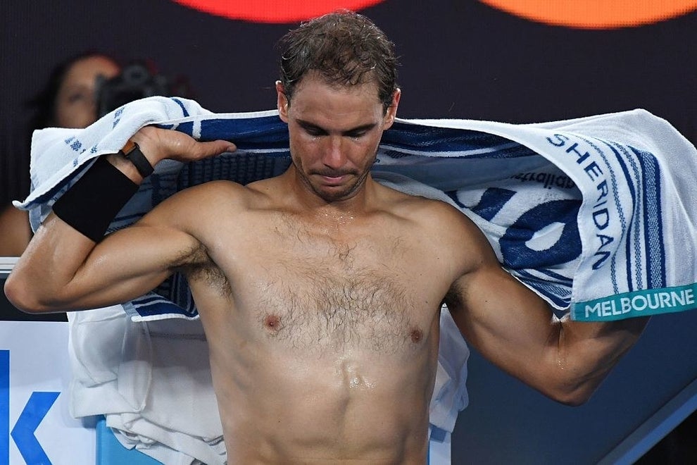 Literally Just 29 Pictures Of Tennis Players Taking Off Their Shirts