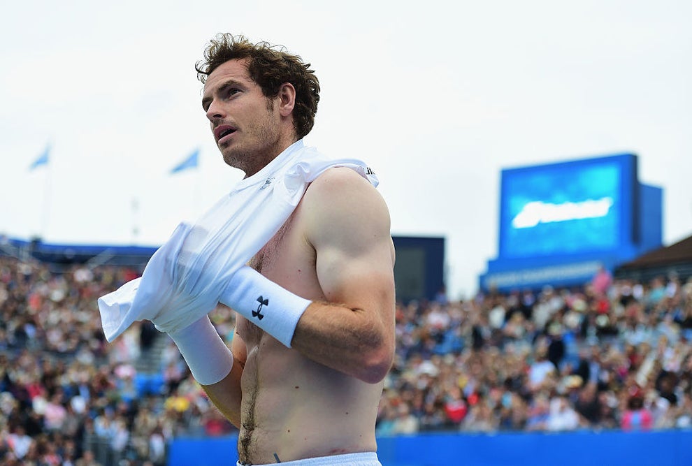Literally Just 29 Pictures Of Tennis Players Taking Off Their Shirts