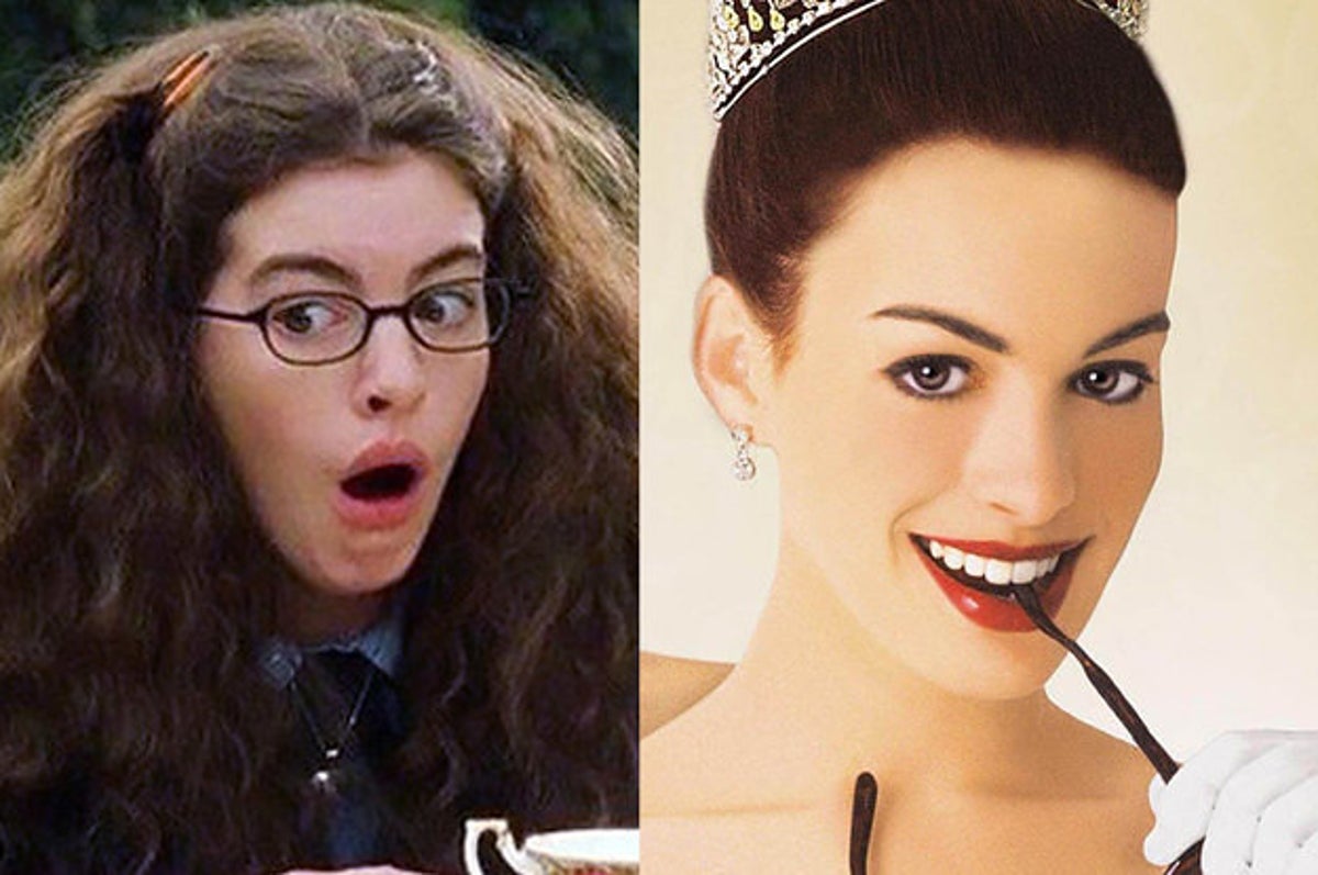 Anne Hathaway Princess Diaries Transformation
