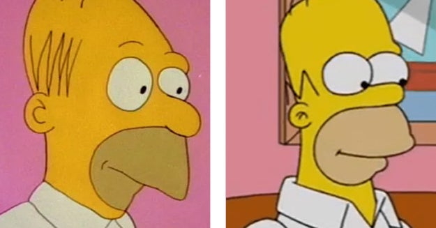 26 Cartoon Characters In Their First Episode Vs. Now