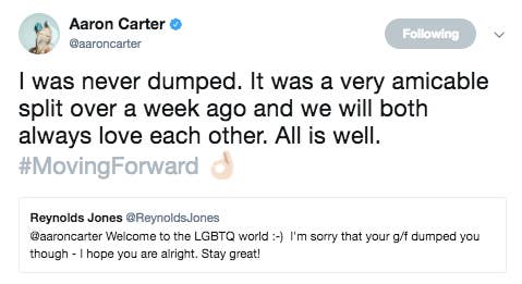 Aaron Carter Is Back On The Market And I'm Ready