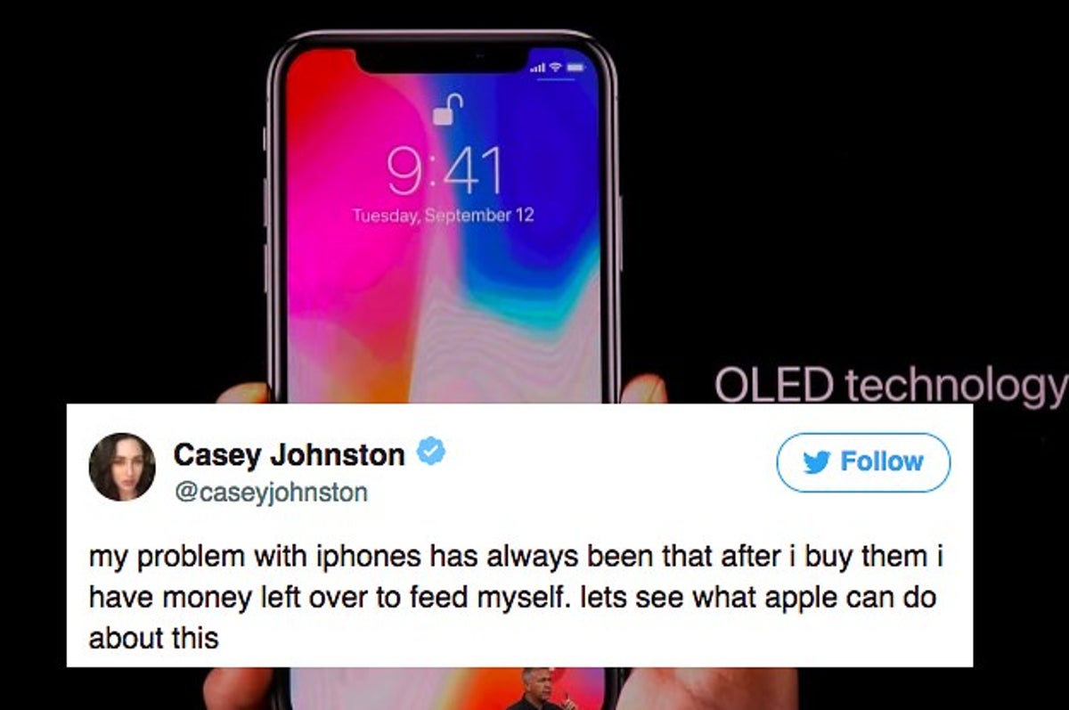 Tweets Worth $999 About The New iPhone X