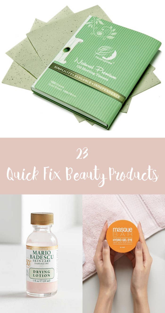23 Quick Fix Beauty Products For Every Type Of Facial Crisis