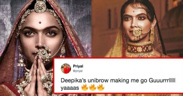 Deepika Padukone Is Rocking A Unibrow In "Padmavati" And People Cannot ...