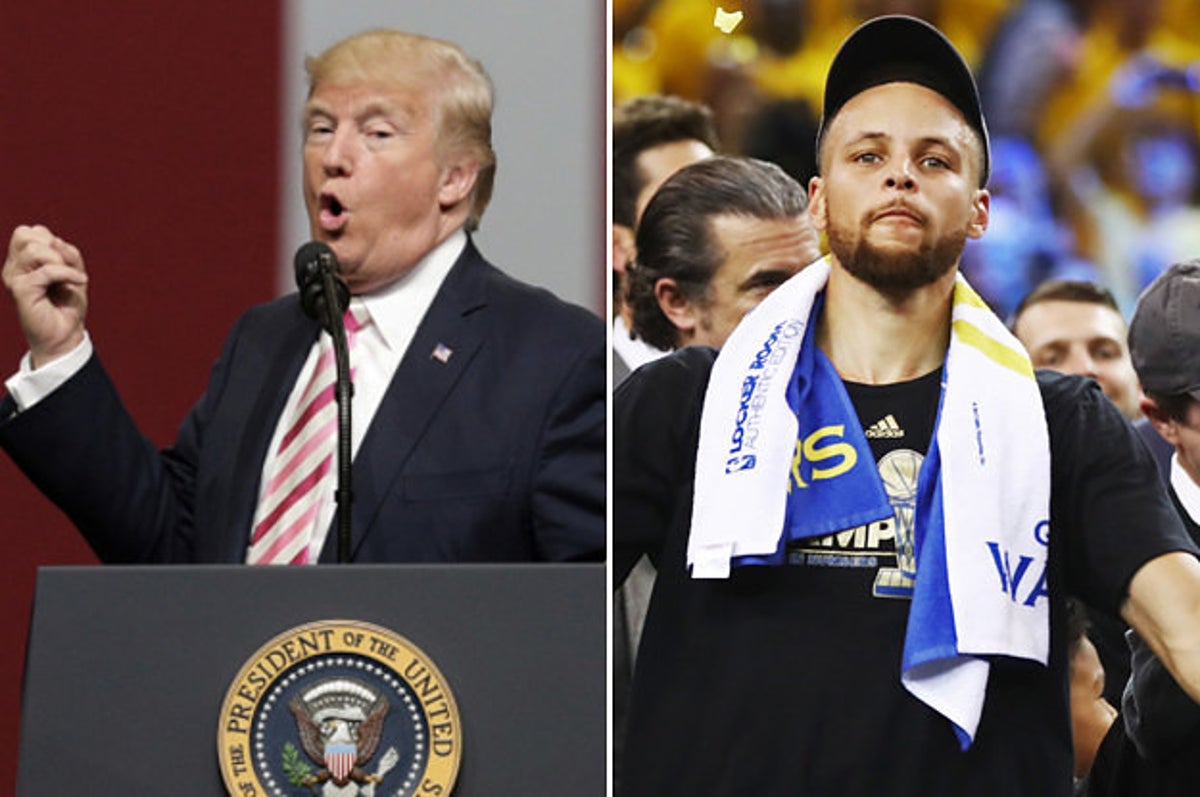 Trump Withdraws NBA White House Invitation After Steph Curry Said He ...