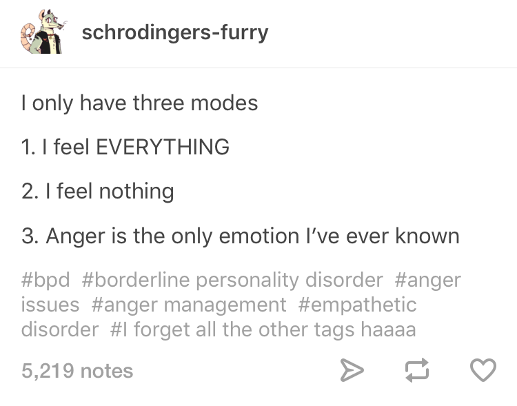 29 Tumblr Posts That Will Make Anyone With BPD Feel Less Alone