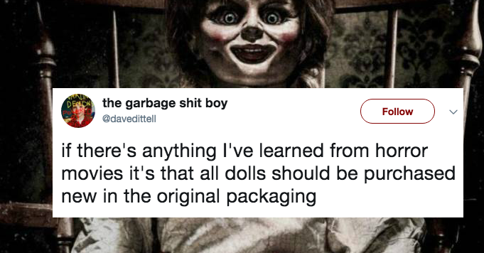23 Tweets About Horror Movies That Are Terrifyingly Funny