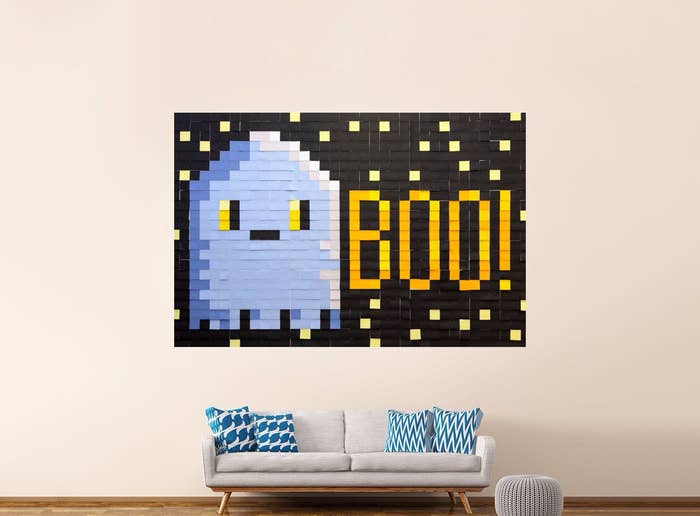 These Post-It Note Murals Are The Only Wall Decor You Need