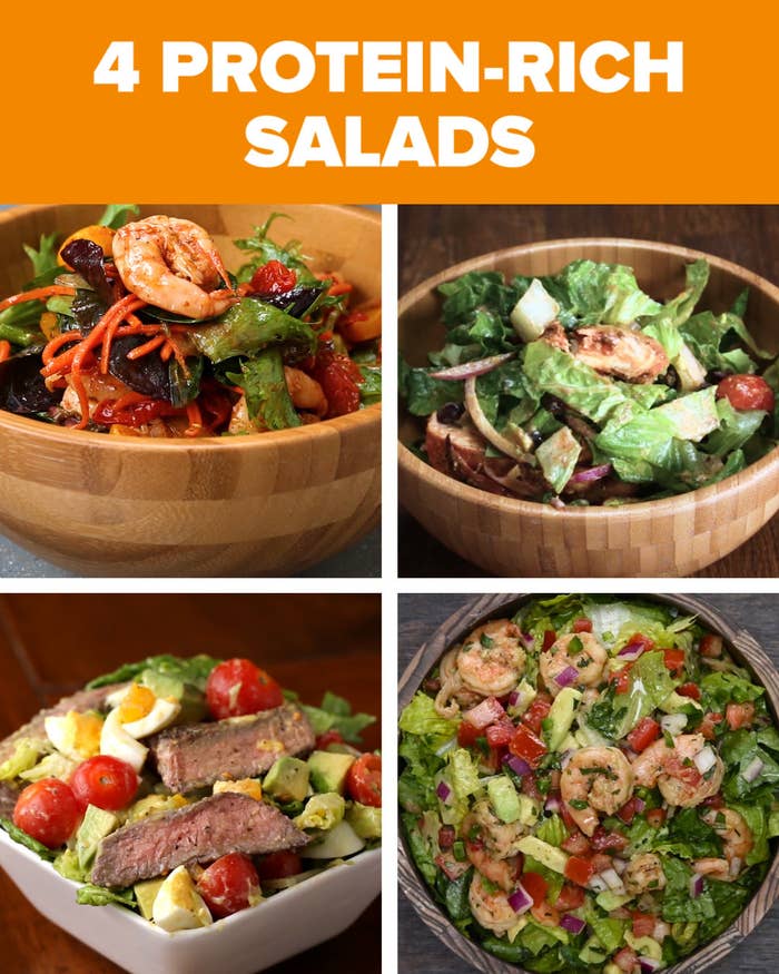 These 4 Protein-Rich Salads Will Keep You Fueled All Day Long