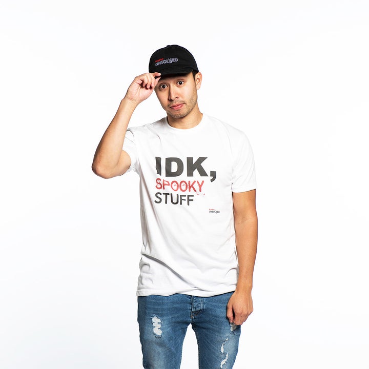 BuzzFeed's Hit Series Unsolved Has Merchandise And We're All WHEEZING