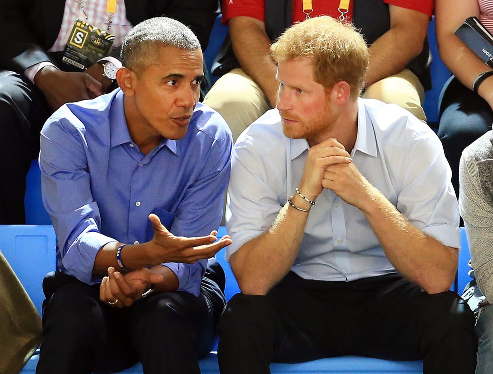 Barack Obama And Prince Harry Reunited And It Was A Sight To Behold