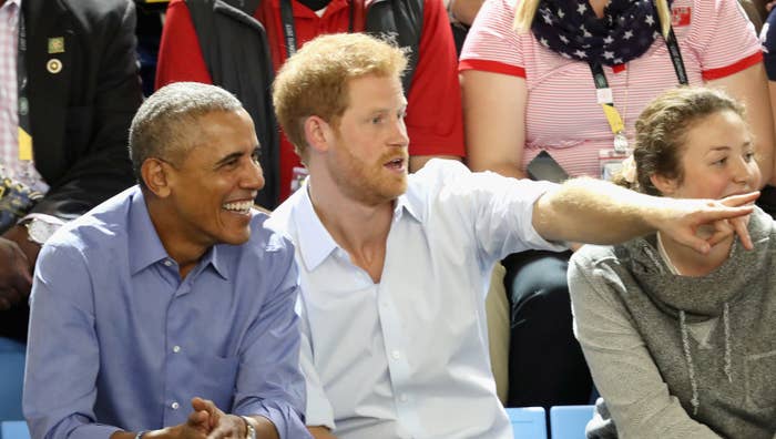 Barack Obama And Prince Harry Reunited And It Was A Sight To Behold