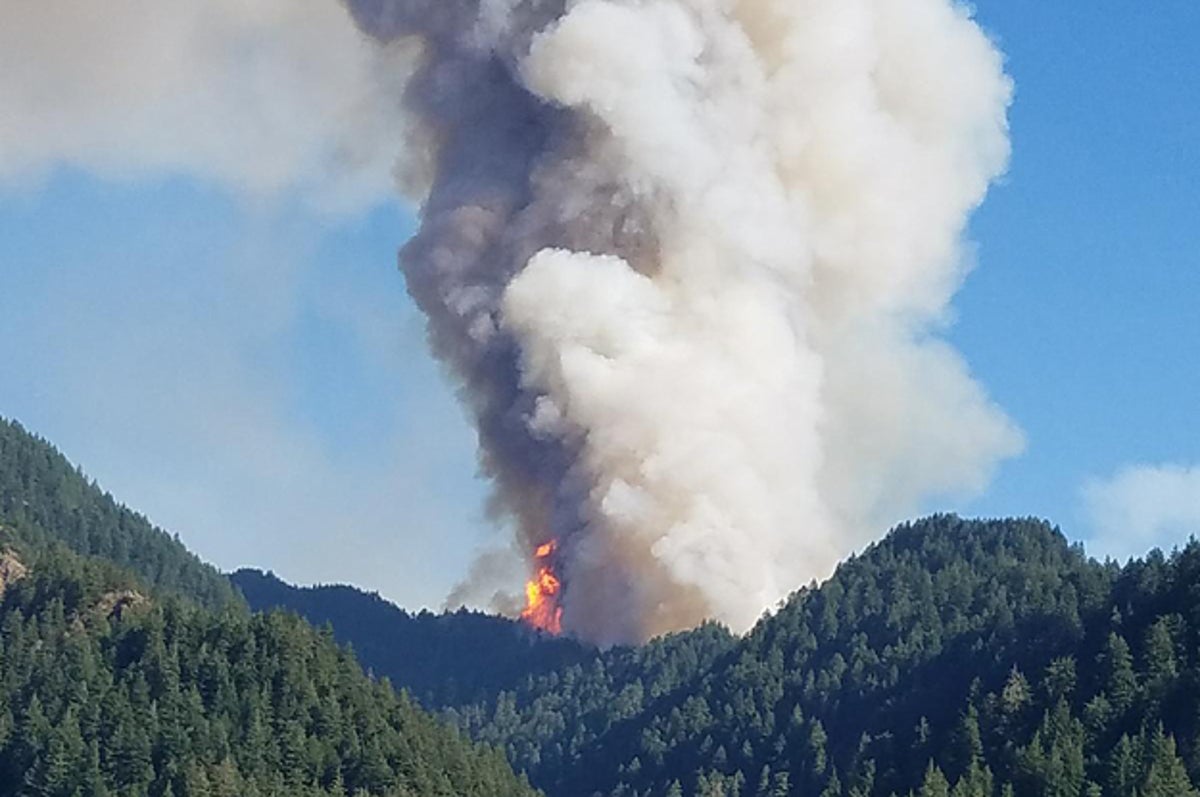 Oregon Is Battling A Massive Wildfire And It Was Allegedly Started By A ...