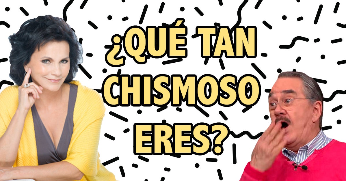 Este quiz te dirá cuál es tu % de chismoso