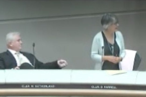 A Calgary Politician Made A Stabbing Motion Toward A Colleague During A ...