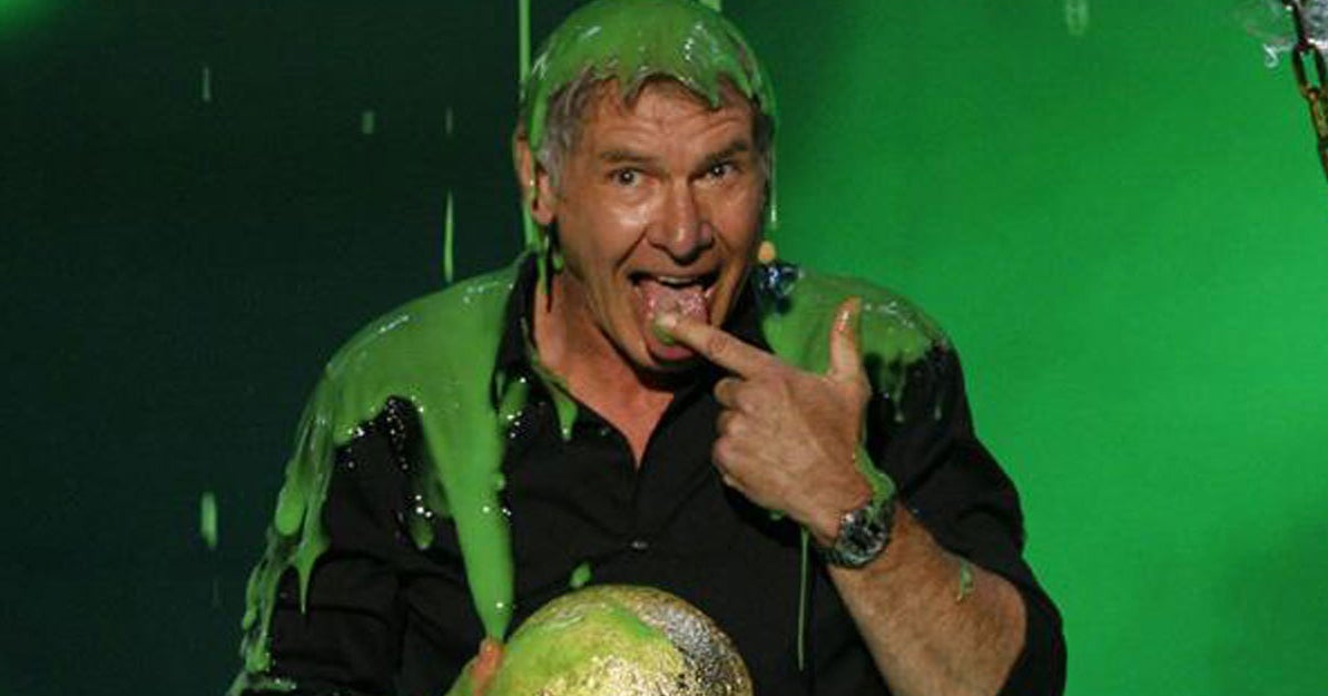 De esto está hecho el moco original de Nickelodeon y ahora tengo mucha ...