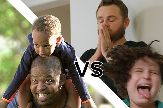 What You Expect Being A Dad Will Be Like VS What It's Really Like
