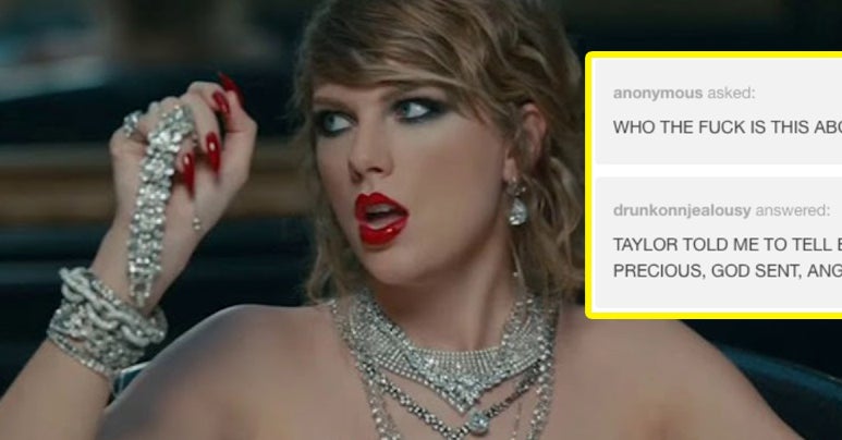 Taylor Swift May Have Revealed Who "Gorgeous" Is About And It's So Cute