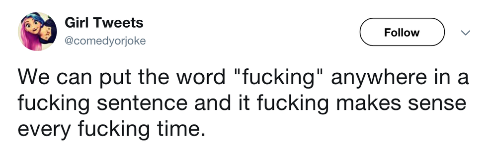 17 Tweets That'll Speak To Anyone Who's Fluent In Swearing