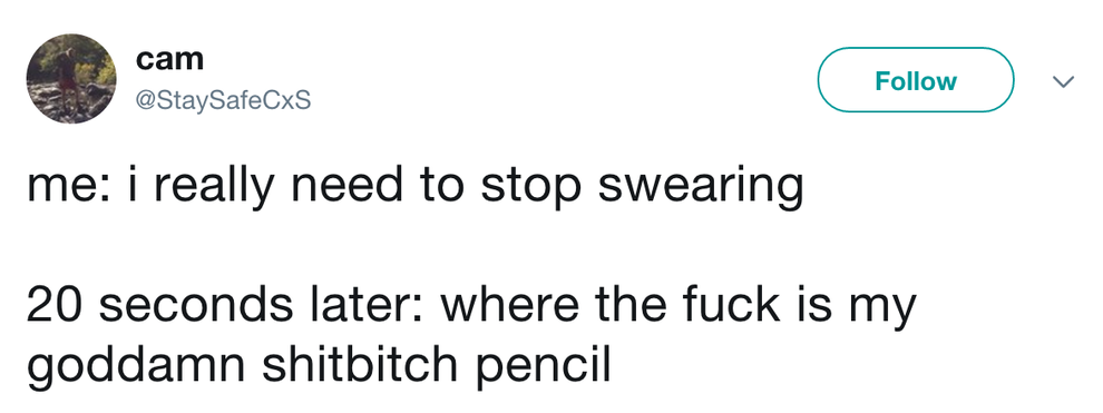 17 Tweets That'll Speak To Anyone Who's Fluent In Swearing