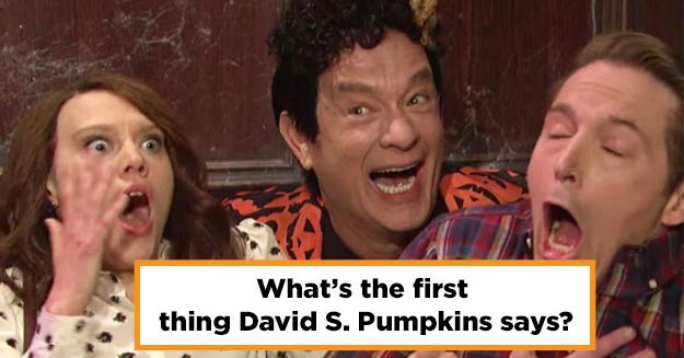 Don't Even Call Yourself A David S. Pumpkins Fan If You Can't Pass This ...