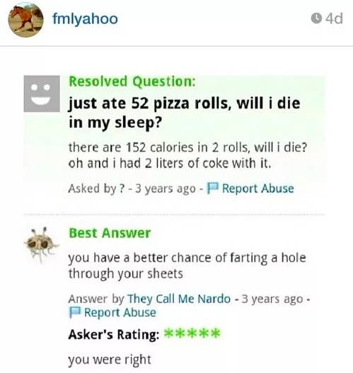 17 People Who Asked Very, Very Important Questions