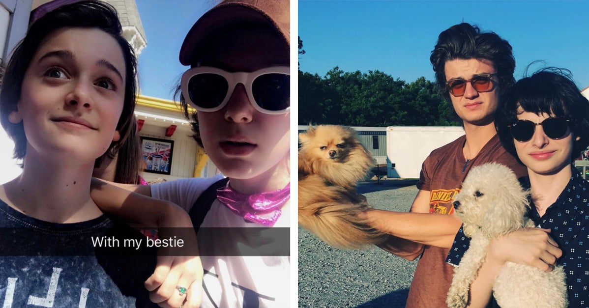 Just 26 Adorable Photos Of The "Stranger Things" Cast Hanging Out IRL