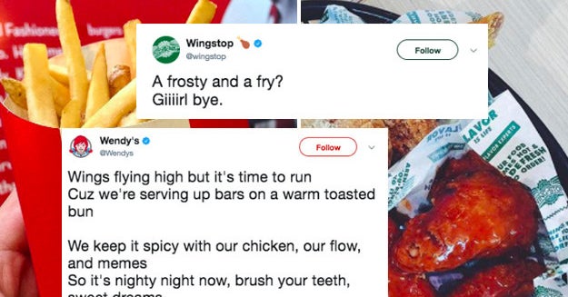 Wendy's And Wingstop Got Into An Epic Rap Battle On Twitter And It's ...
