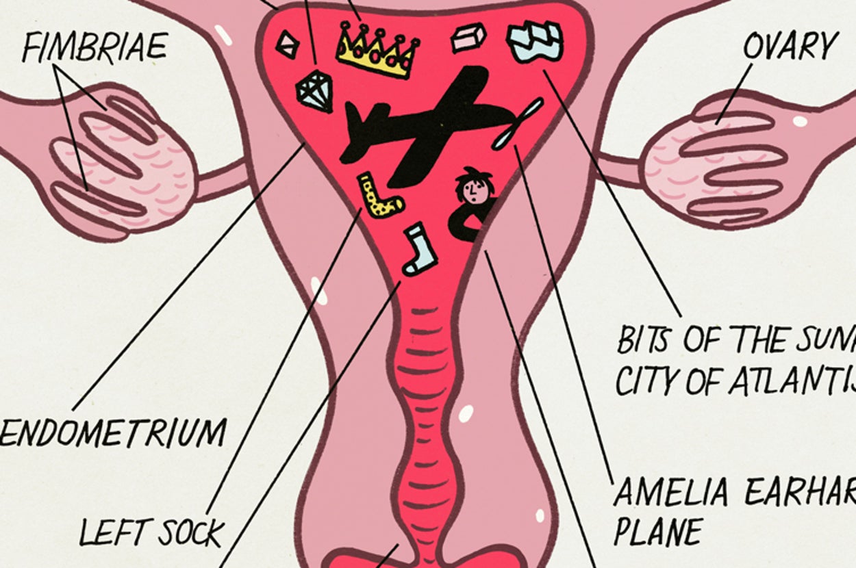 tampon stuck inside me