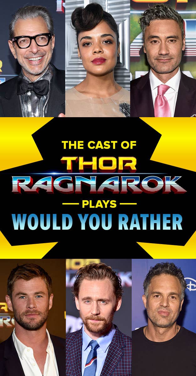 Come Play Superhero Would You Rather With The Cast Of “Thor: Ragnarok”