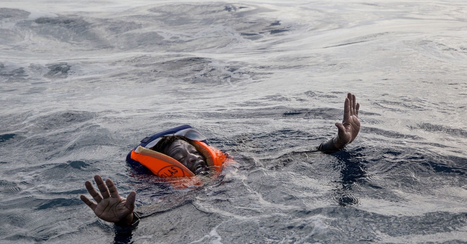 Harrowing Images Show Refugees Being Left To Drown At Sea
