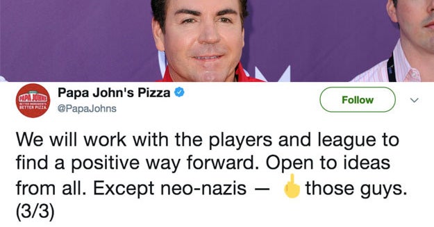Papa John's Has Issued An Apology After Recent Comments About The NFL ...