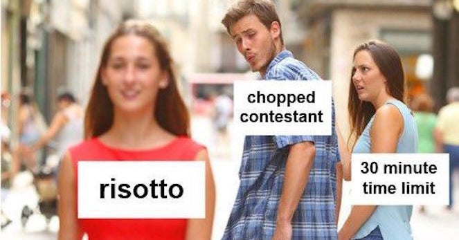 17 Memes About "Chopped," No More, No Less