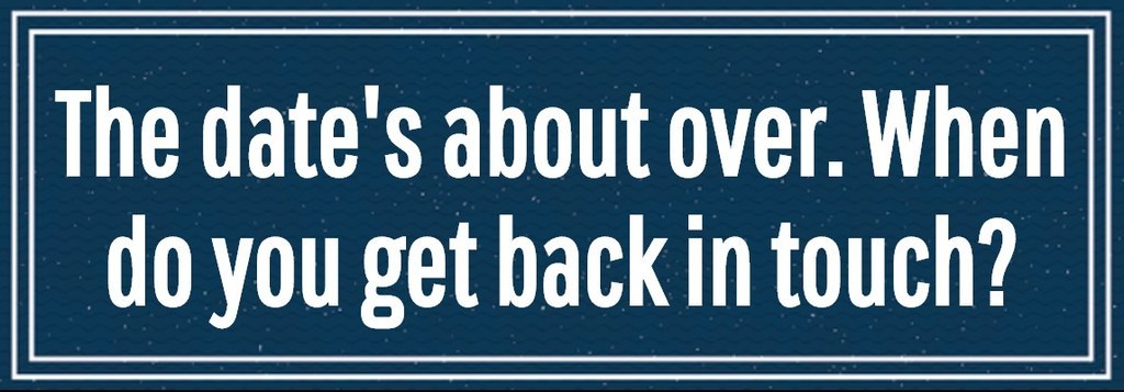 Go On A First Date And We'll Reveal When You'll Find True Love