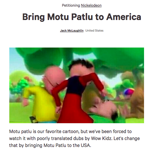 How Nickelodeon s Motu Patlu Became 2017 s Most Baffling Meme In That How Nickelodeon s Motu Patlu Became 2017 s Most Baffling Meme In That