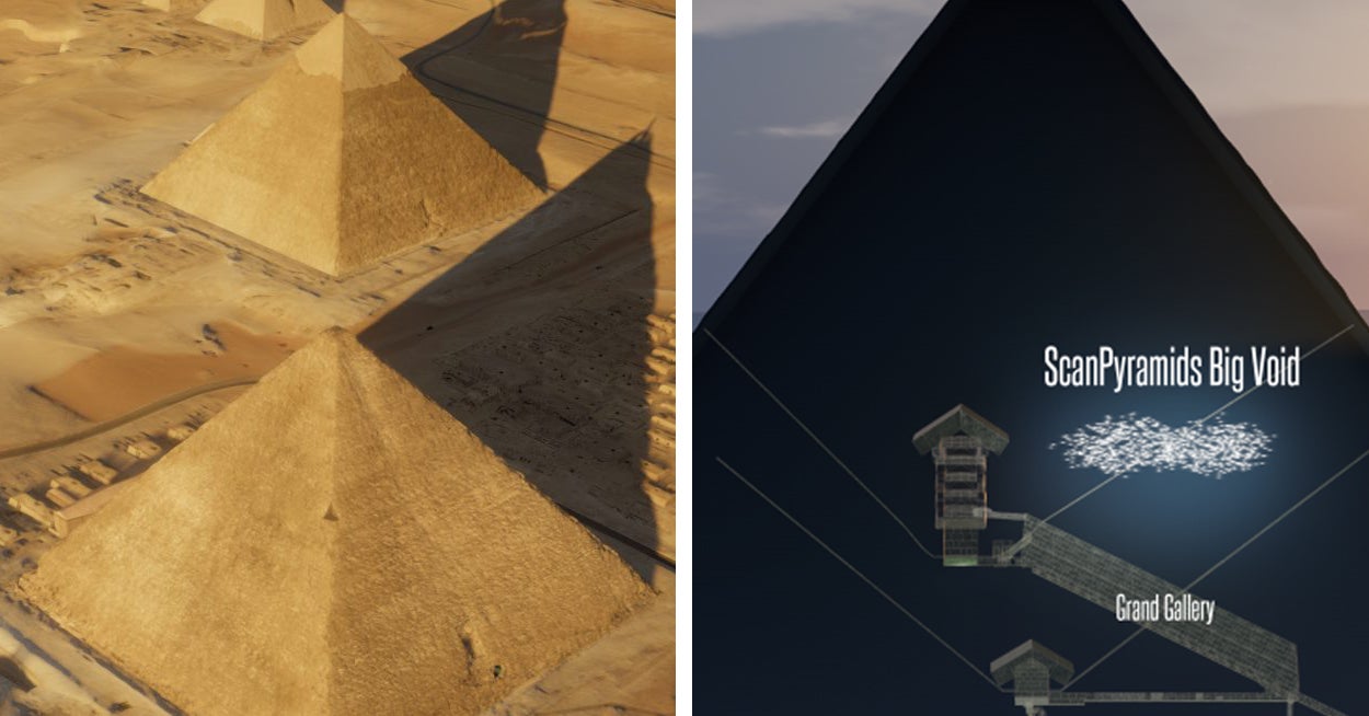 Scientists Have Found A Big Void In The Biggest Pyramid In Egypt