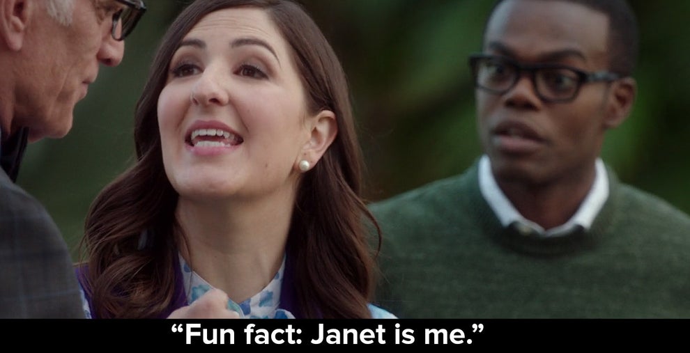 15 Of The Best Lines By Janet In "The Good Place" So Far
