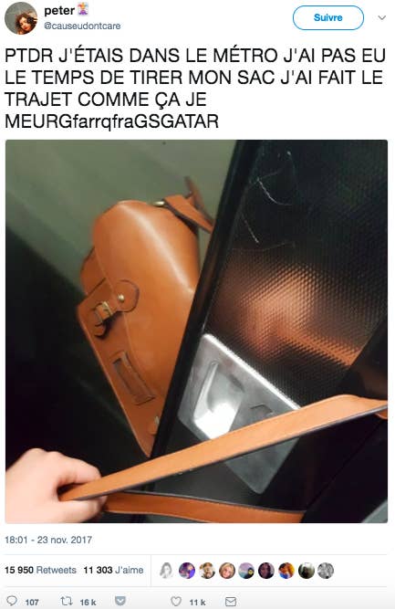 Ok, novembre est un mois de merde, mais au moins un de ces 27 tweets ...