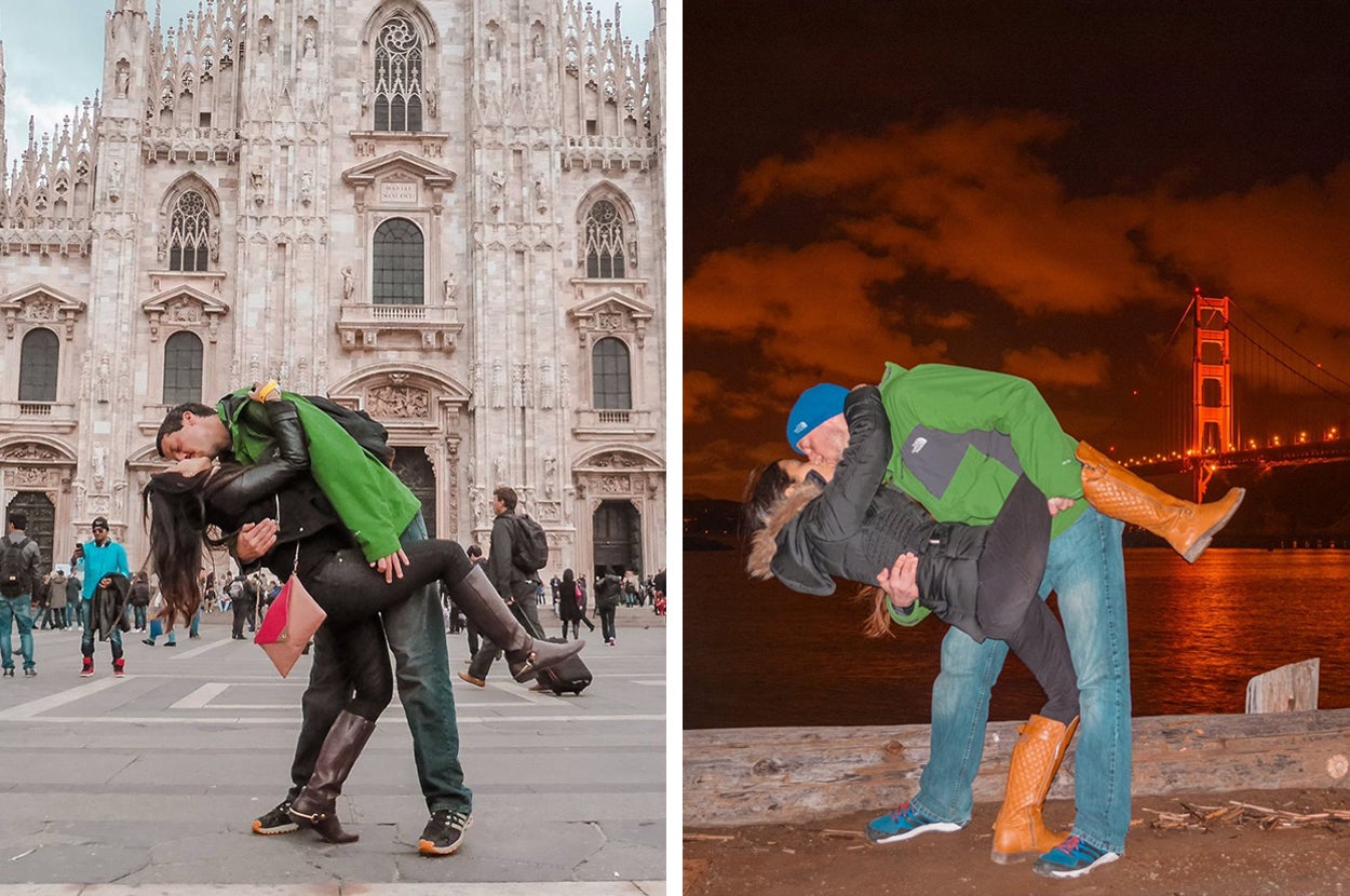 This Long-Distance Couple Kept Meeting Around The World To Take The ...