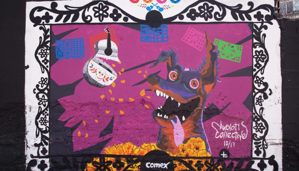 These "Coco" Murals Will Get You So Excited For The New Pixar Movie